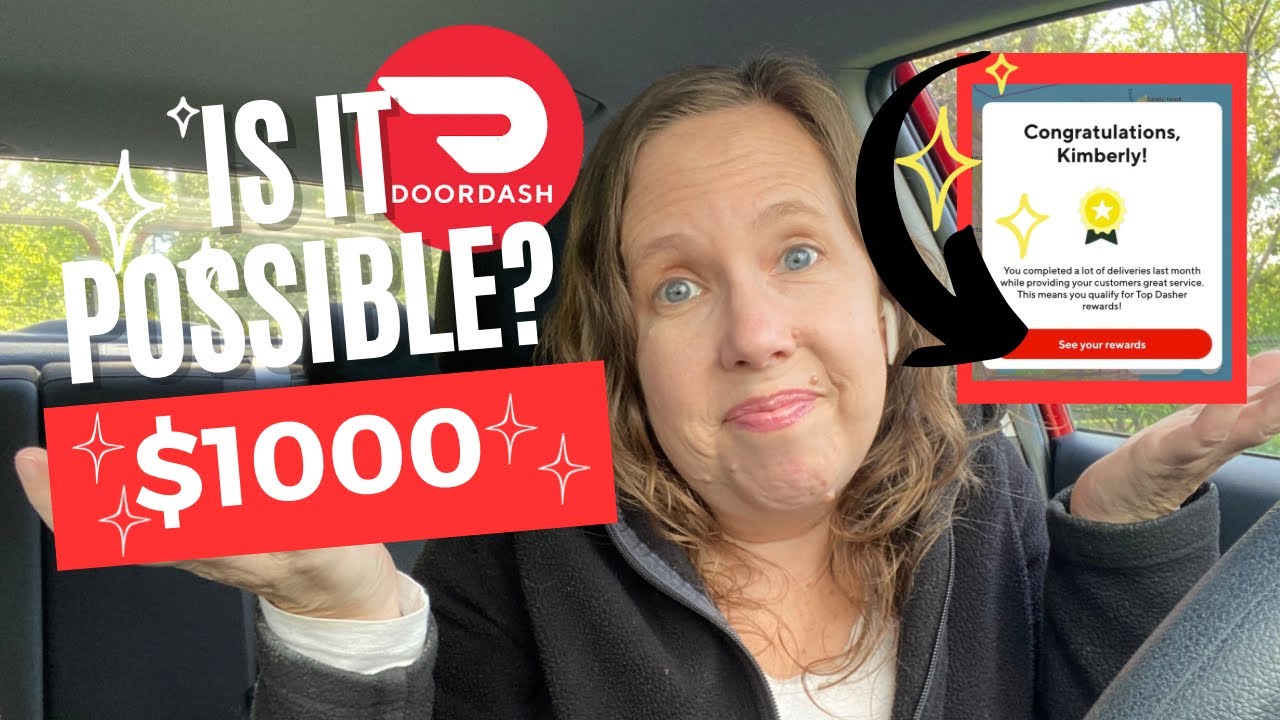 DOORDASH $1000 Possible?? Last Week Of The Month For TOP DASHER? - YouTube