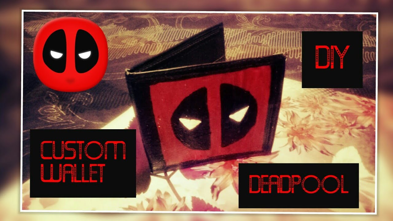 How to custom wallet at home | DIY - YouTube