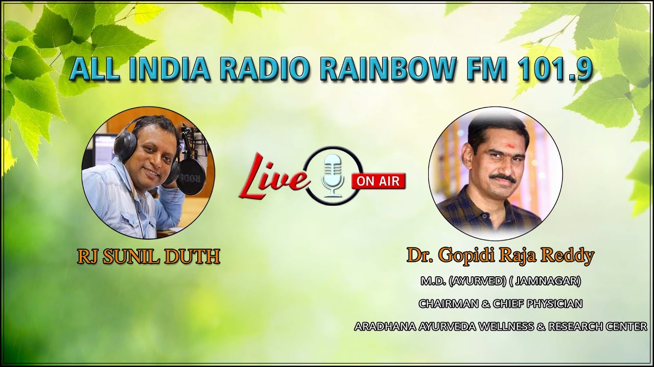 Dr. G Raja Reddy Aradhana Ayurveda Wellness & Research Center Bhainsa # ...