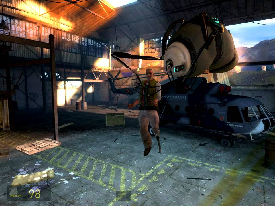 half life 2 episode 2 eli's death - YouTube