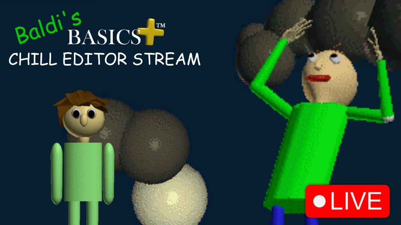 Making A Baldi Map Whilst Listening To Podcasts LIVE - YouTube