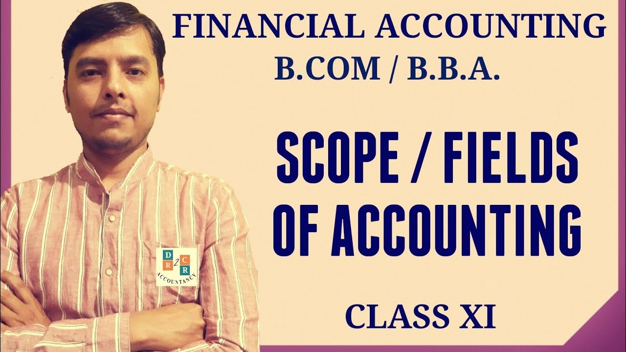 Fields Of Accounting | Scope Of Accounting | Financial Accounting | B.B ...