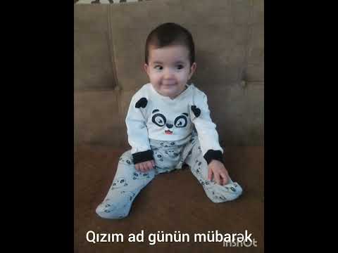 Qizim ad gunun mubarek mahnisi. Qızım ad günün mübarək mahnısı