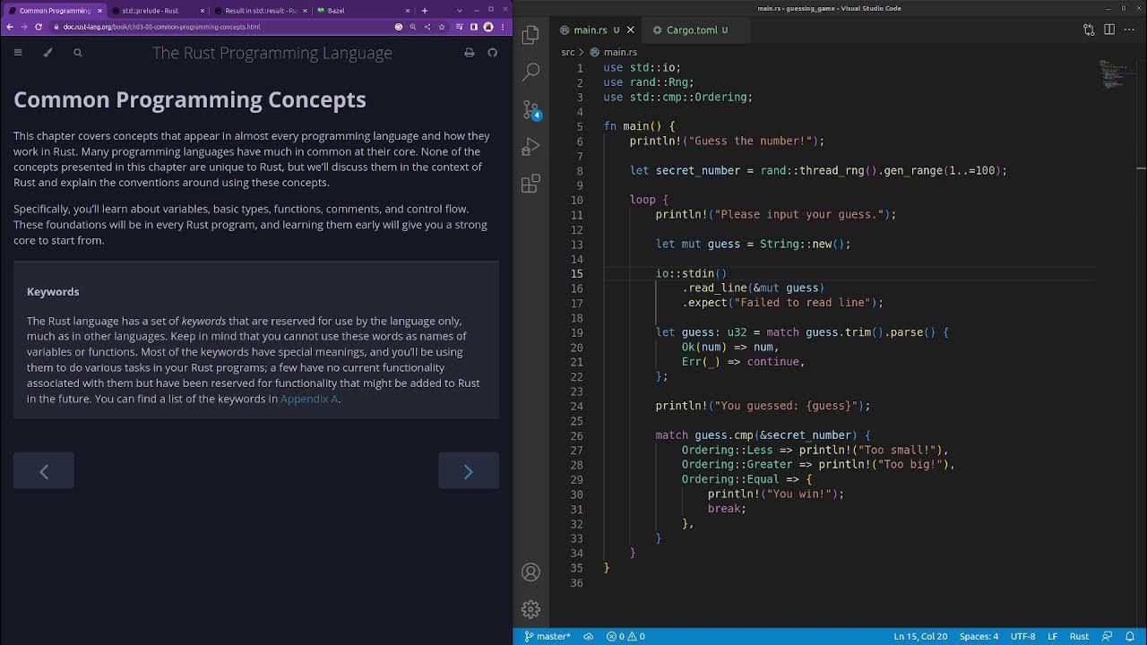 Learning Rust Live - Episode 1 - YouTube