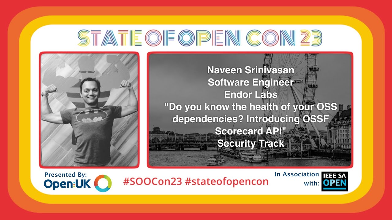 Do you know the health of your OSS dependencies? Introducing OSSF ...