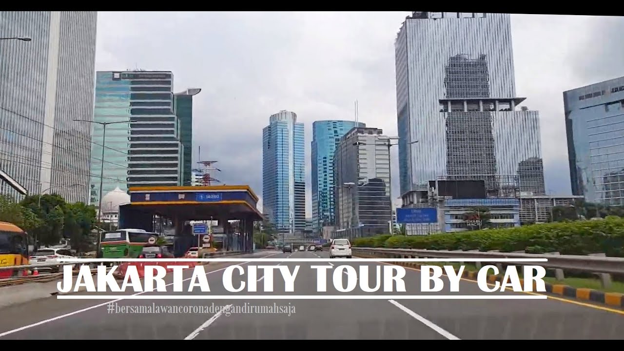 Driving in Jakarta Inner Ring Road (Tol Dalam Kota Jakarta) ~ ASMR ...