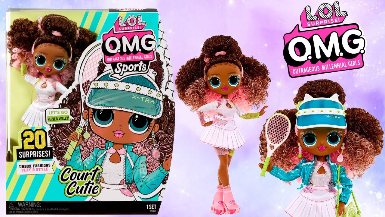 LOL Surprise OMG Sports COURT CUTIE Unboxing - YouTube