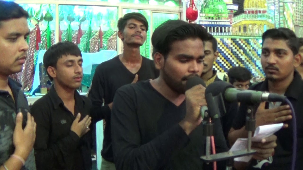 Fazle Abbas-Na Desh Apna Hai in Matamdari Program(Raipur Azadari) - YouTube