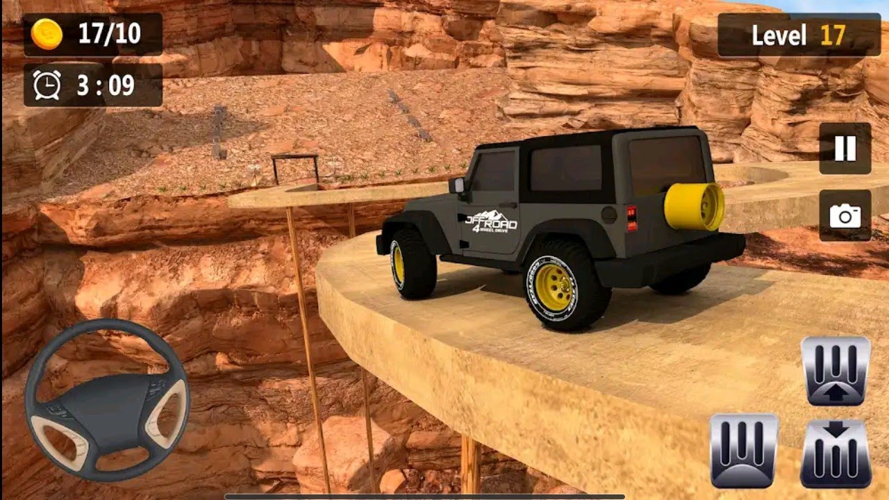 Mountain Climb 4x4 Jeep : Best 4x4 Jeep Driving Game : Android Gameplay - YouTube