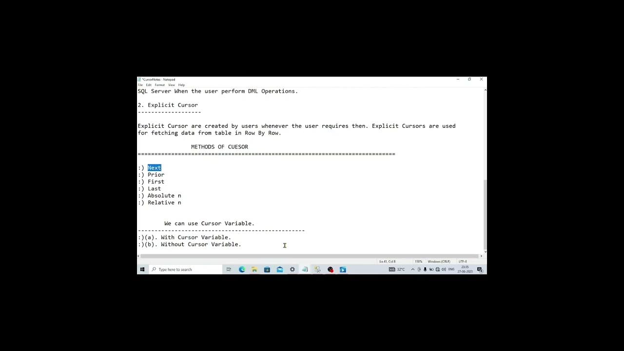 Cursor In SQL SERVER Sql Cursor What Is Cursor In SQL Tutorial cursor-in-sql-server-sql-cursor-what-is-cursor-in-sql-tutorial
