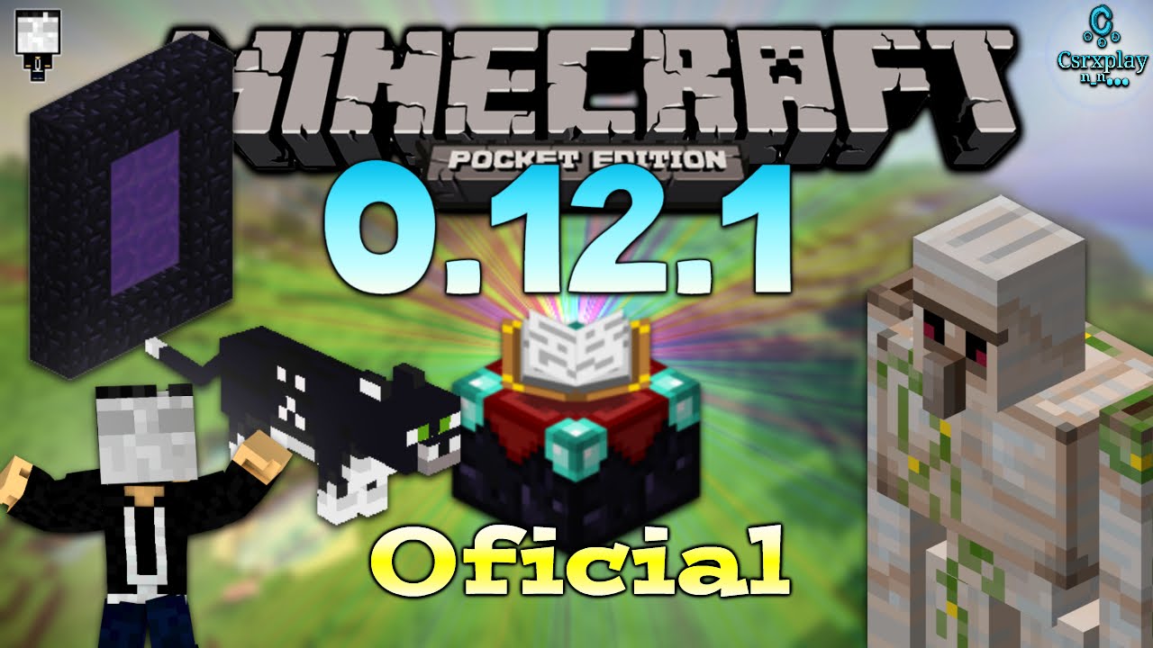 Minecraft PE 0.12.1 Alpha Build Oficial Review | Pocket Edition Review ...