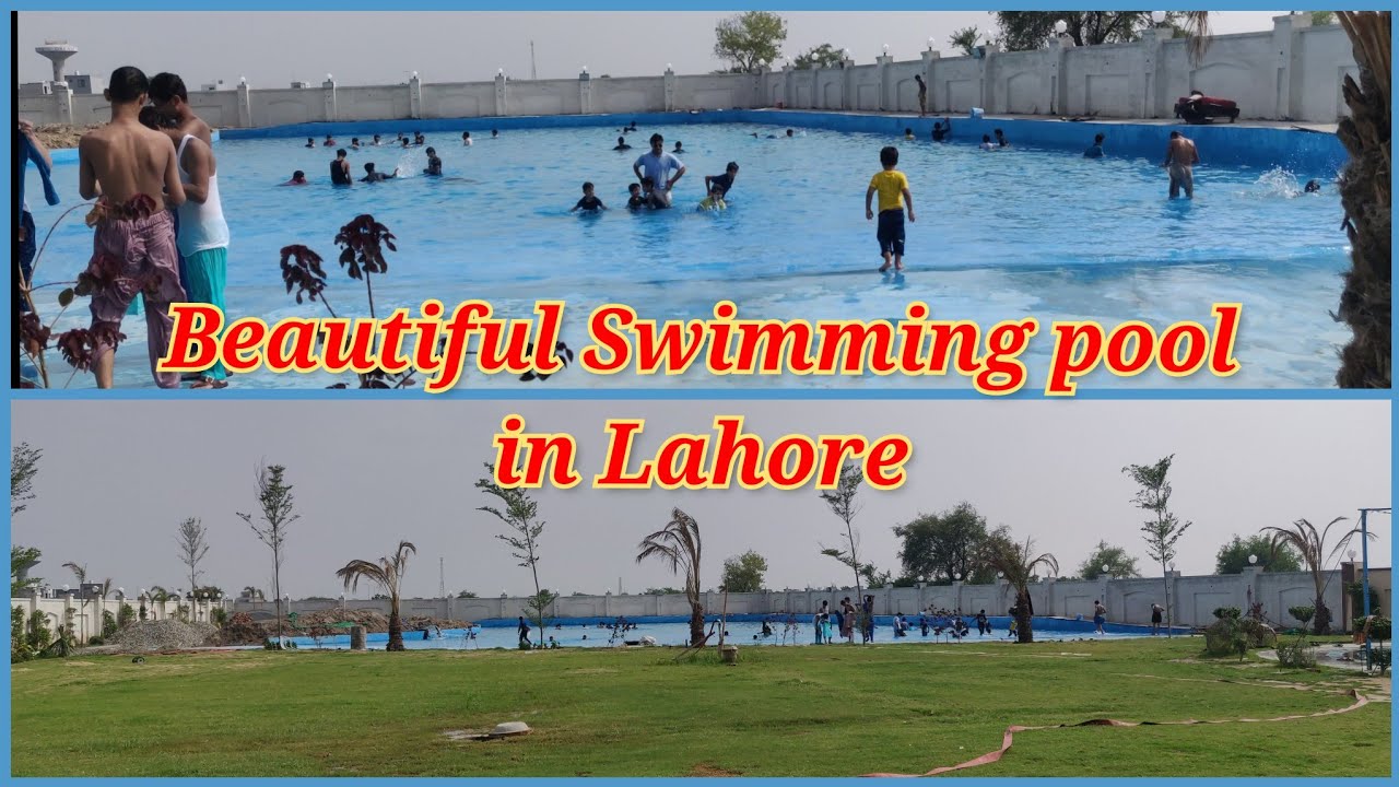 Beautiful Swimming pool in Lahore... - YouTube