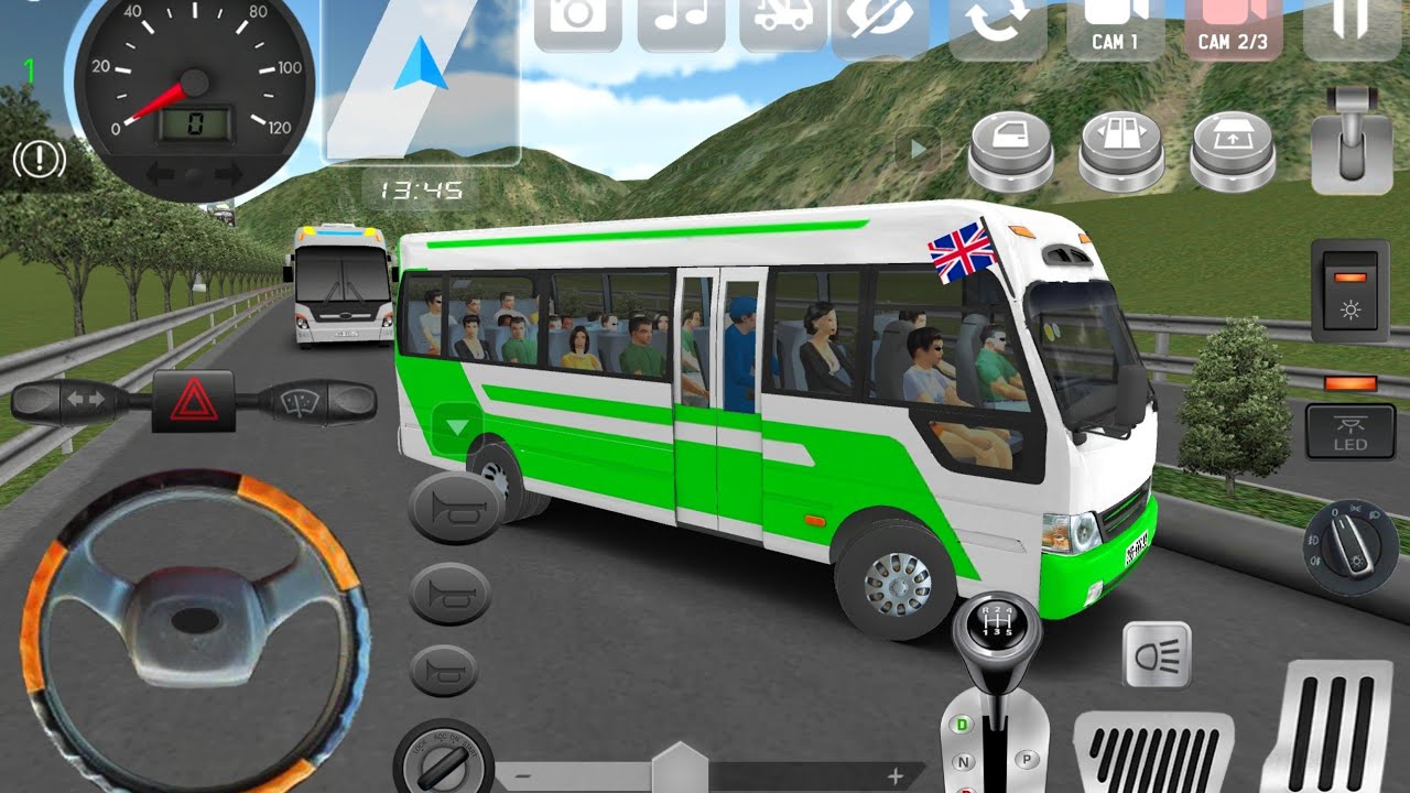 Minibus Simulator Vietnam - Wheels On The Bus Coach Bus City Driving ...