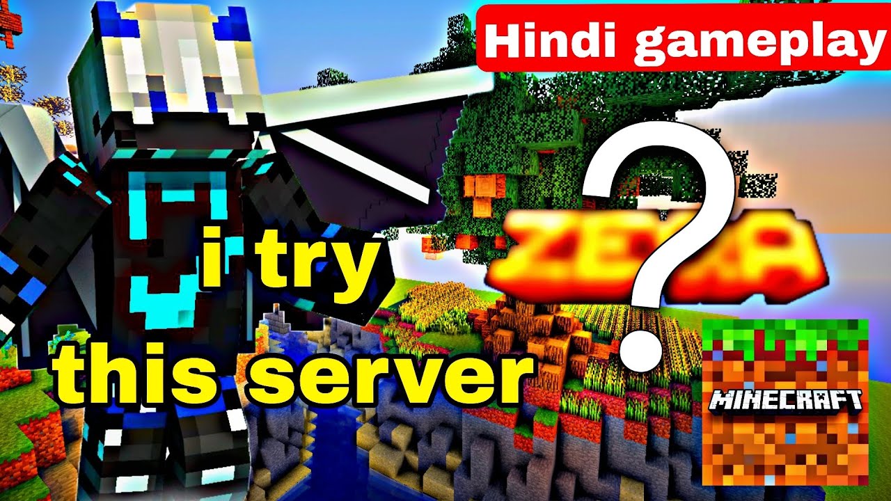 New mobile control mcpe build mode |Hindi gameplay 🇮🇳|minecraft zeqa ...