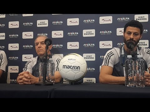 Al Ahly captain Mohamed El-Shennawy & his coach Marcel Koller ahead of ...