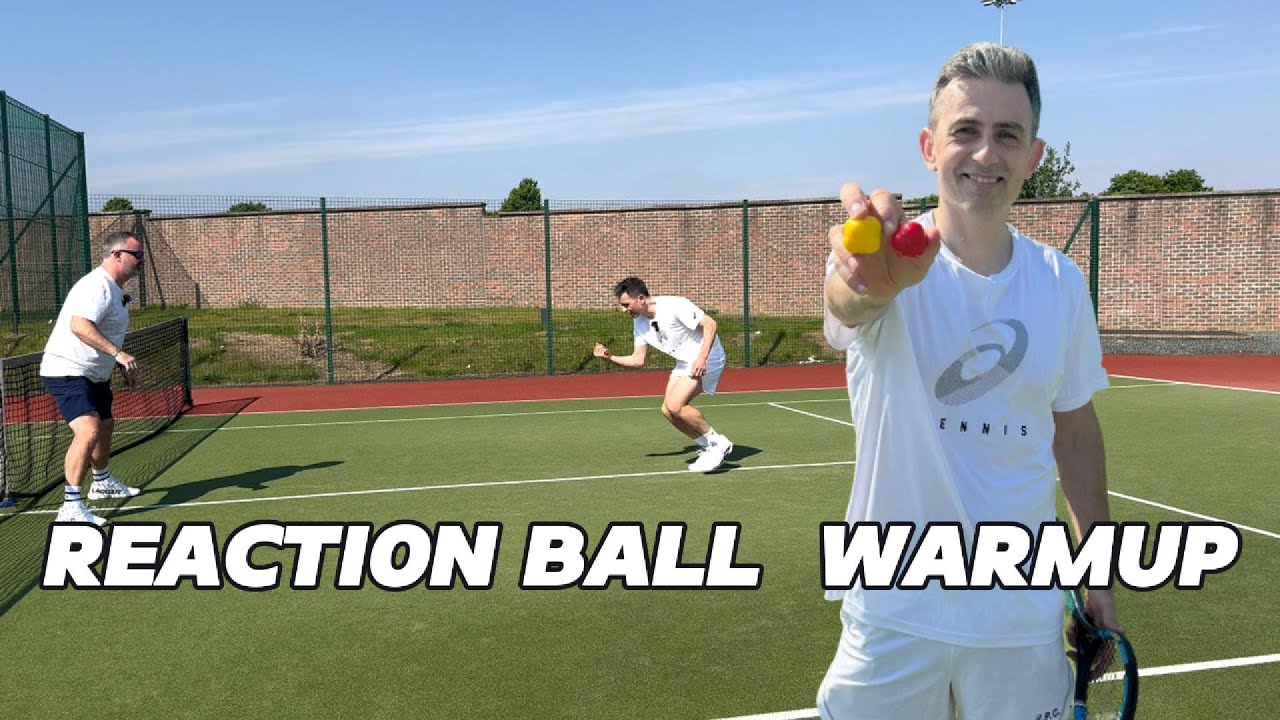 Reaction Ball Warmup Exercises - YouTube