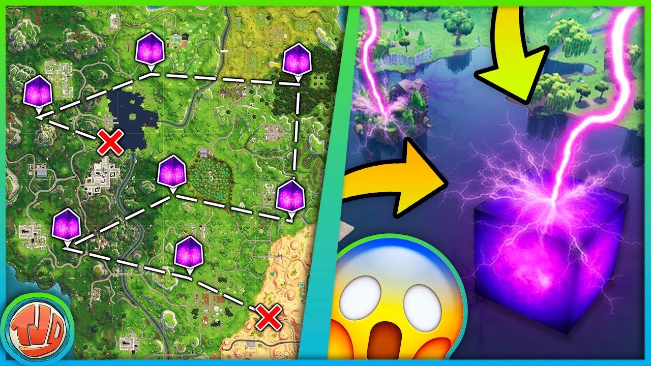 ALLE 7 RUNE LOCATIES *LEAKED*!! | CUBE UPDATE!! - Fortnite: Battle ...