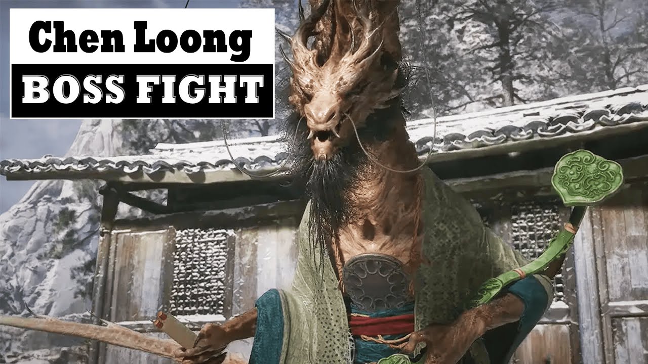 Black Myth: Wukong - Chen Loong Mini Boss Fight Chapter-3 - YouTube