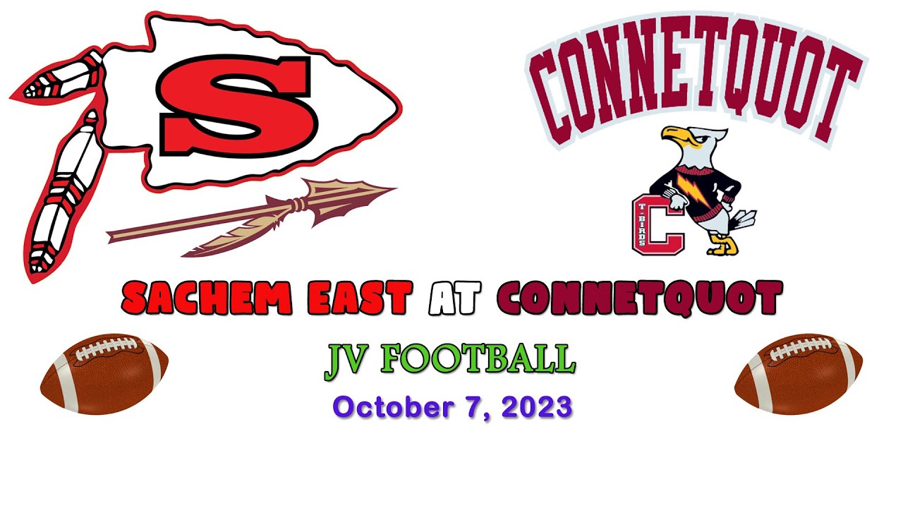 Sachem East JV Football at Connetquot - 10/7/2023 - YouTube