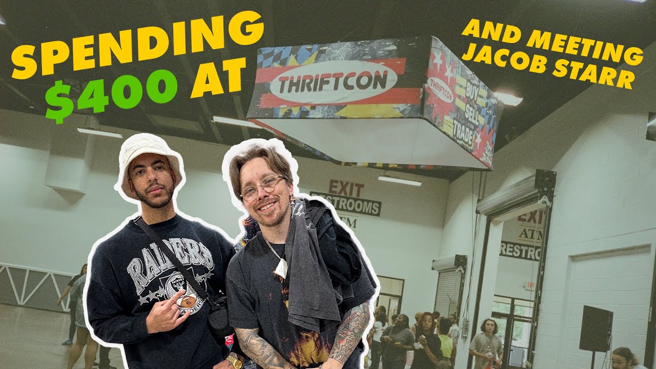 We met Jacob Starr at Thriftcon Atlanta and Spent $400... - YouTube