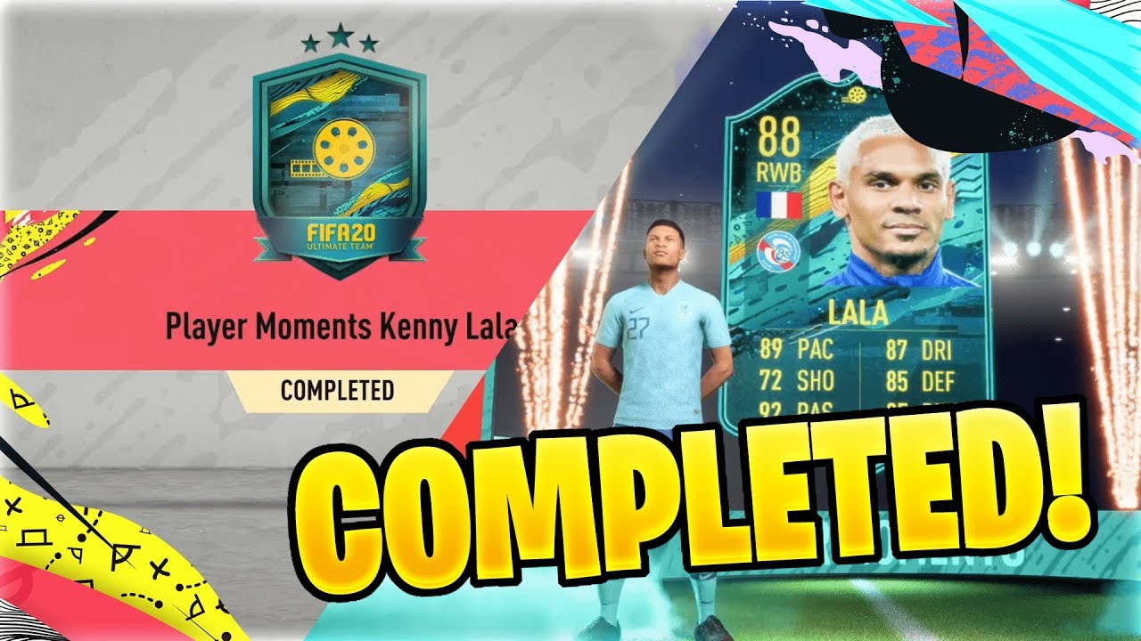 Player Moments Lala Sbc Completed 88 Player Moments Lala Fifa 20