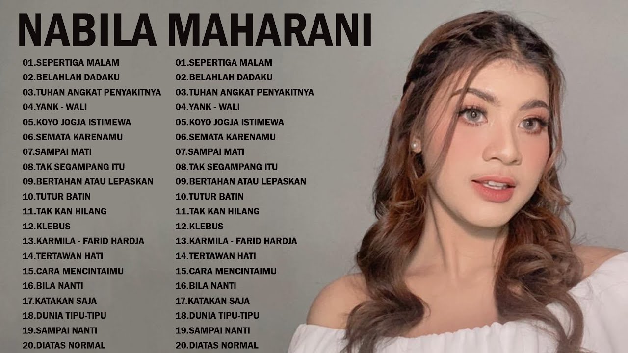 Nabila Maharani Full Album - Lagu Nabila Maharani Terbaru 2023 - YouTube