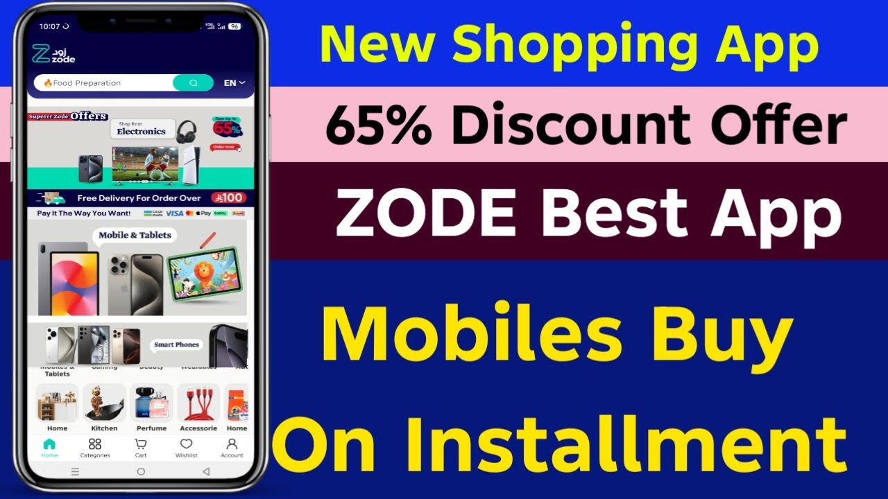 ZODE Best New Shopping App Saudi Arabia| 65℅ Discount Offer | Buy ...