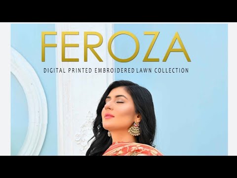 Brand Name Feroza Latest volume summer collection 2022 Lawn Embroidered ...