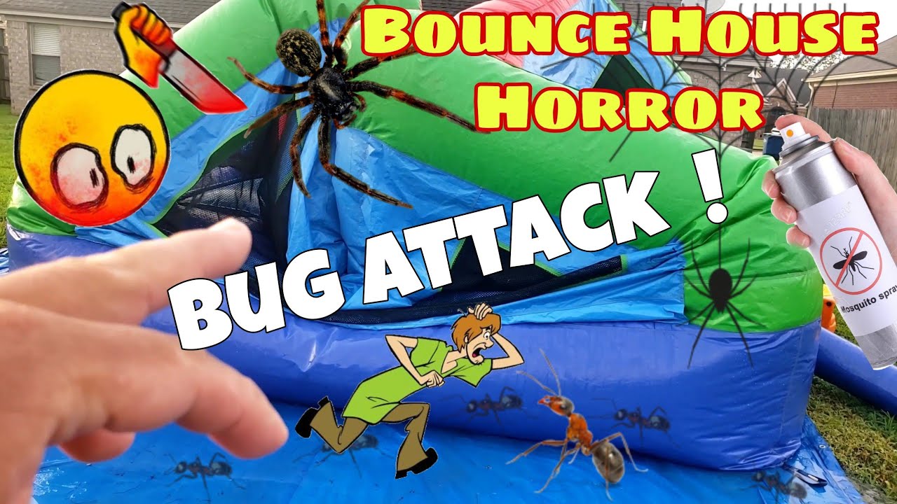 Bounce House Nightmare / Bug 🐛 🐜 🕷 Attack / Bounce House Business # ...