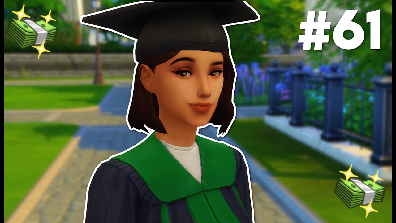 The Sims 4 Rags to Riches 💰GRADUATING💰 Let's Play ~ Episode 61 - YouTube