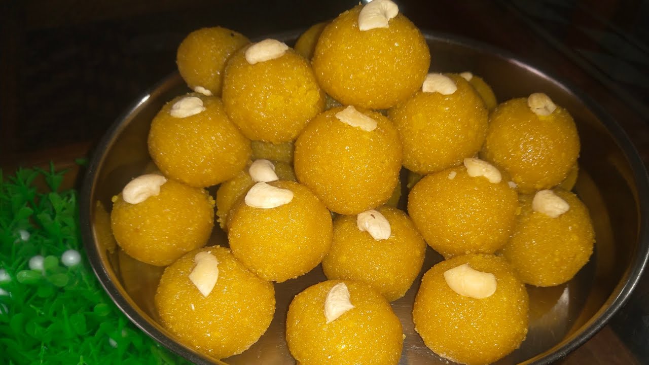 Laddu/കടയിൽ നിന്നും കിട്ടുന്ന അതേ രുചിയിൽ /Ladoo simple Recipe - YouTube
