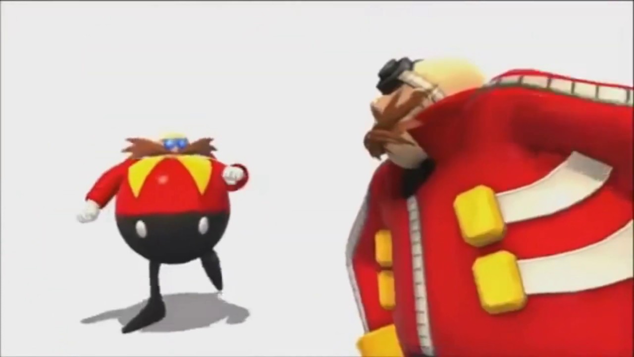 Sonic Generations Both Eggman's Trapped In White Space Fandub - YouTube