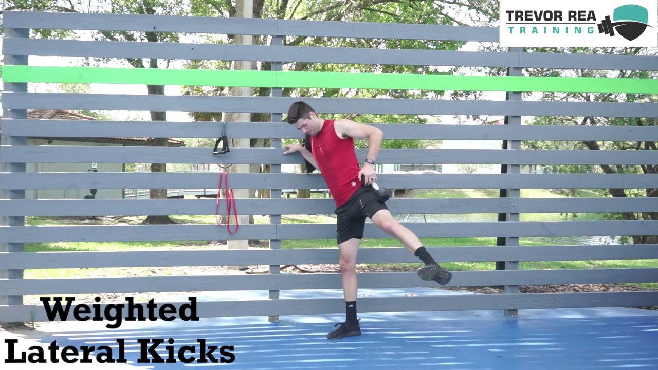 Weighted Lateral Kicks - YouTube