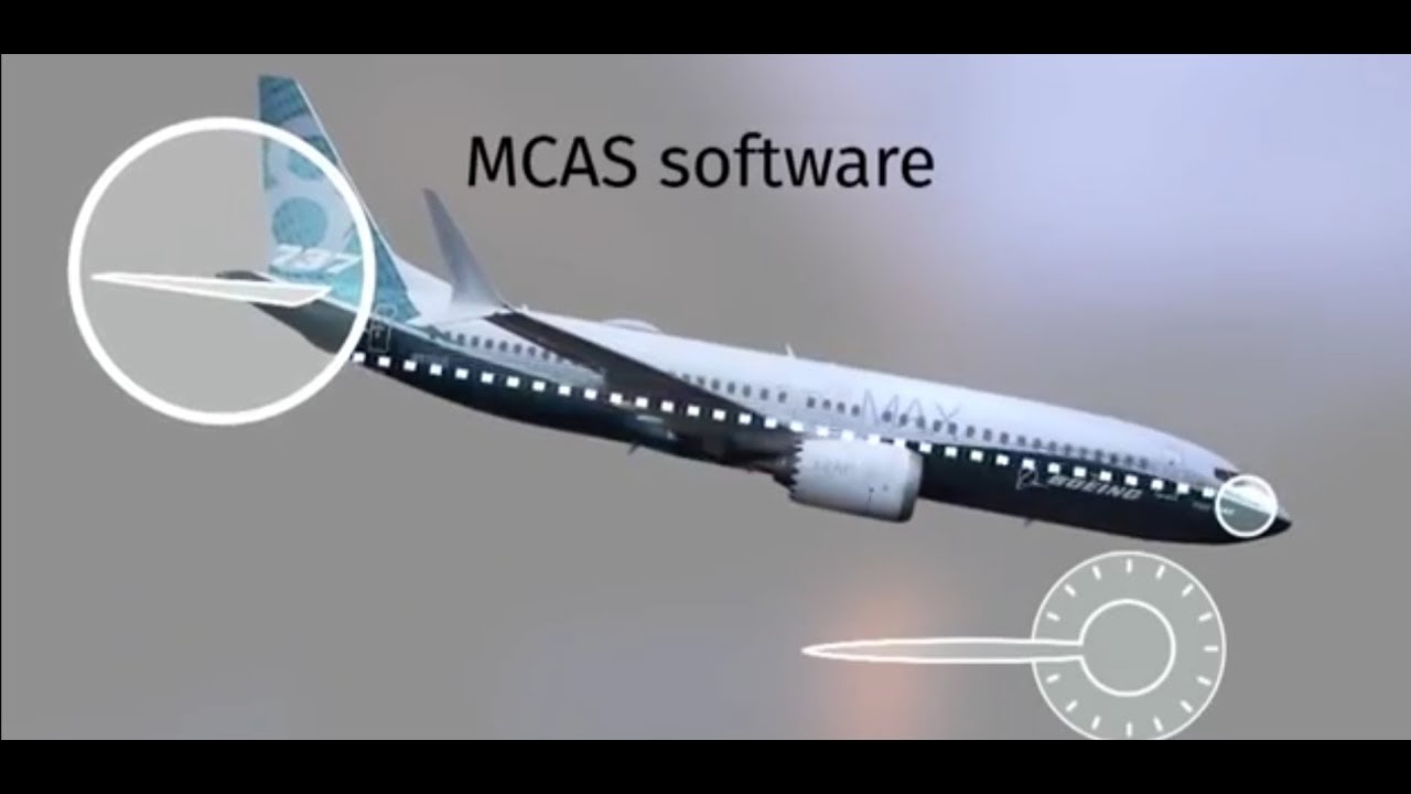 MCAS mentioned only once in Boeing 737 Max 8 manual - YouTube