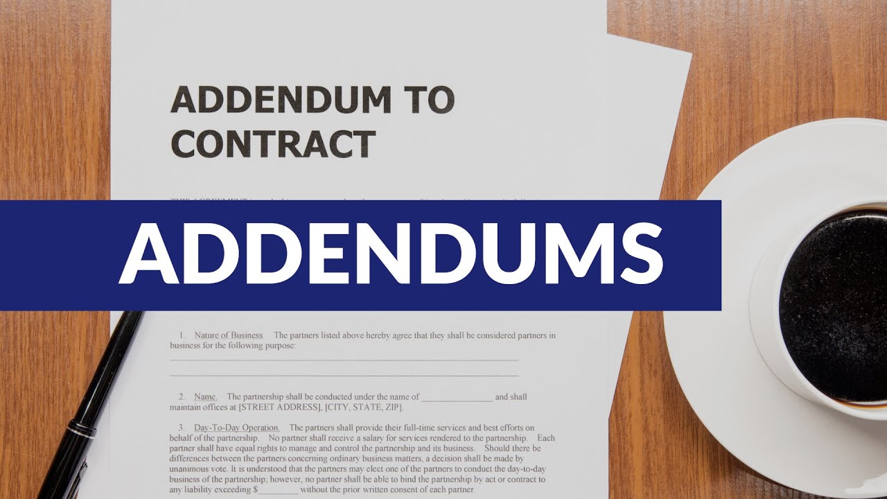 Addendums - YouTube