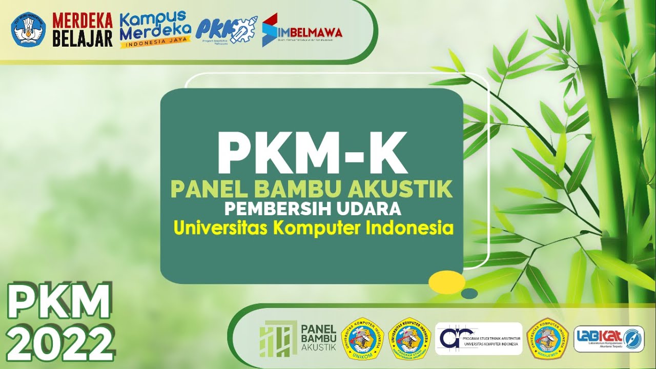 Video PKM-K Panel Bambu Akustik Pembersih Udara| Laporan Kemajuan ...