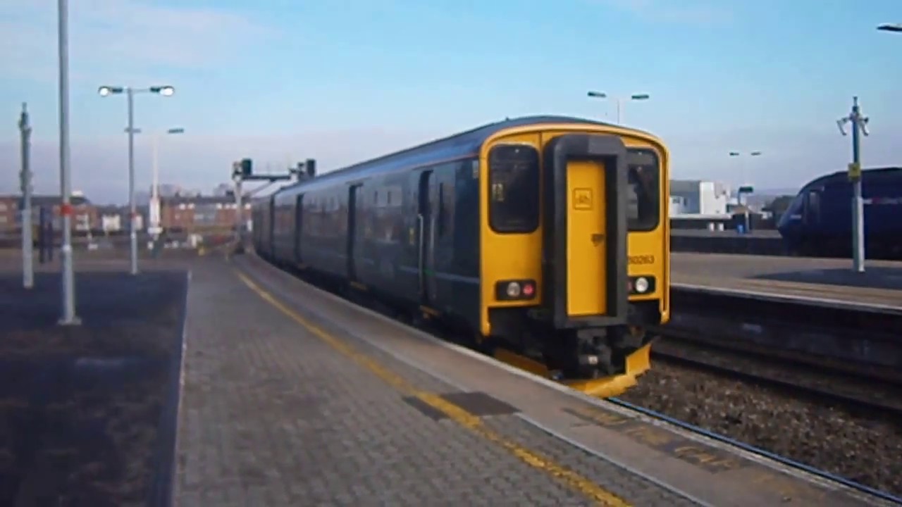 GWR Green DMU no: 150263 @ Bristol Temple Meads {2D12} 23/01/2017 ...