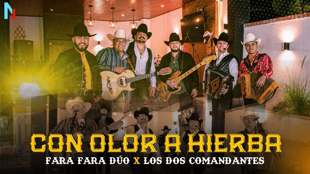 Fara Fara Dúo X Los Dos Comandantes - CON OLOR A HIERBA (En vivo) - YouTube