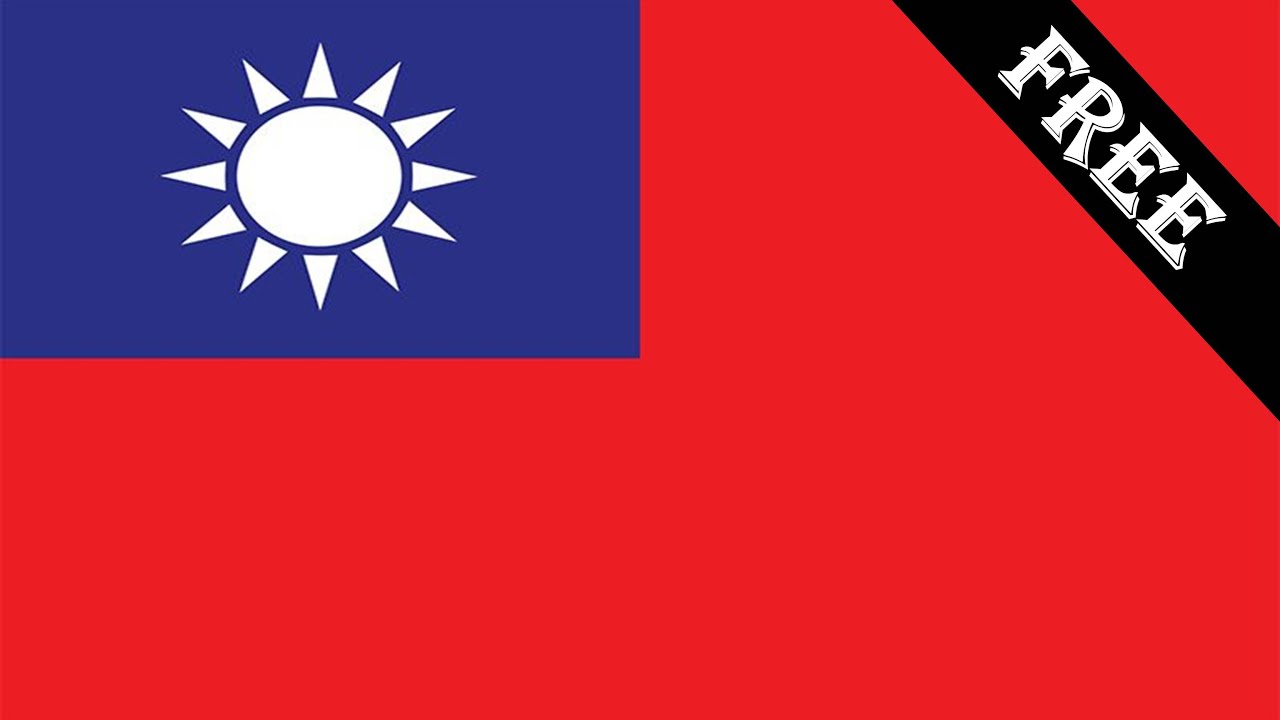 Flag Of Taiwan | Flag Of The World | Copyright Free Videos | Green ...