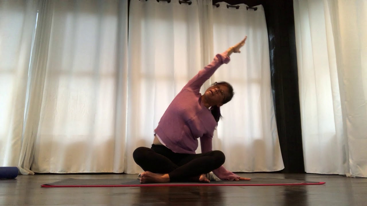 Short Seated Stretch - YouTube