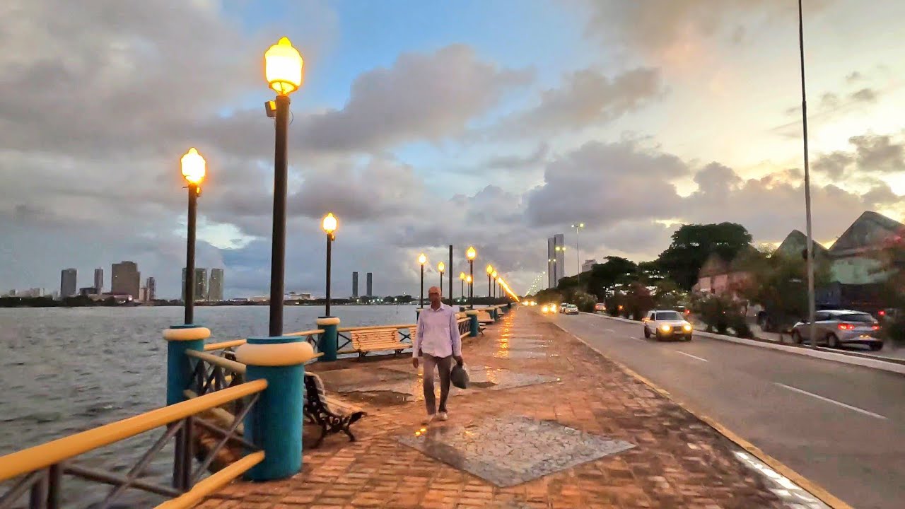 PASSEIO ARISCADO EN RECIFE A NOITE CAIS JOSÉ ESTELITA PERNAMBUCO ...