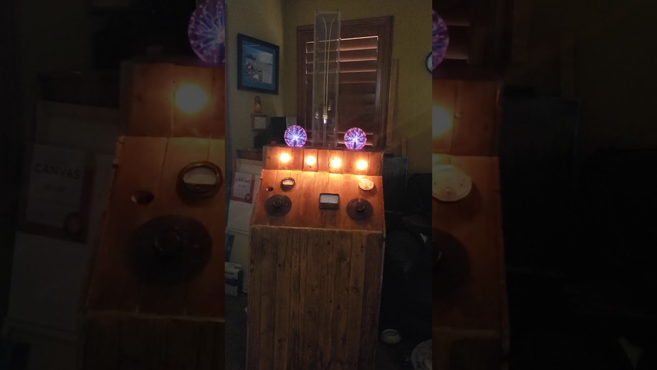 Jacob's ladder for Frankenstein's Laboratory - YouTube