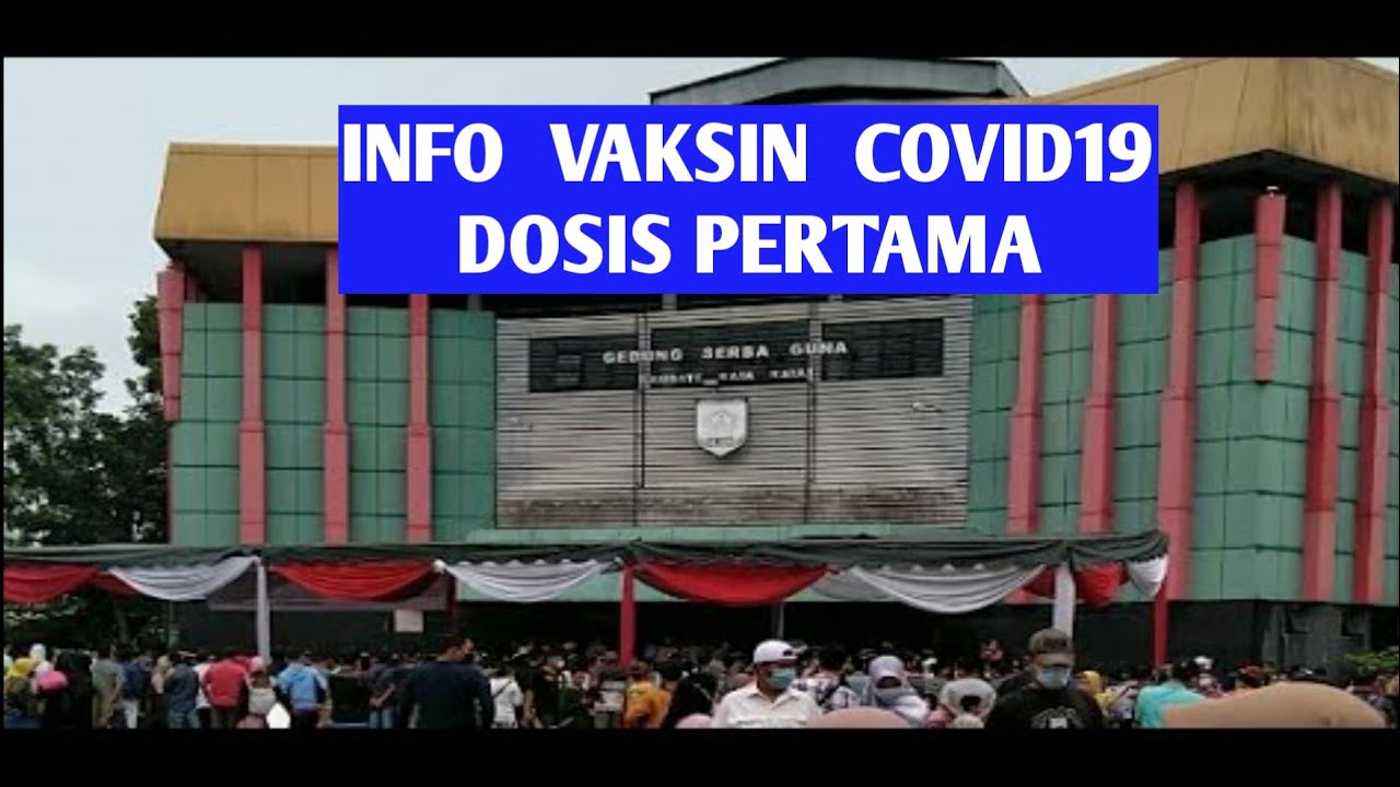 info vaksi covid 19 di Gedung Serba Guna Rambate Rata Raya - YouTube