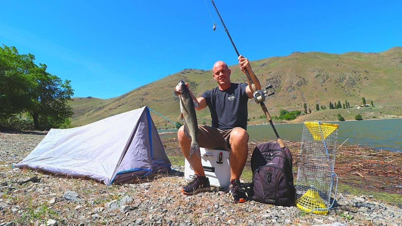 Catch, Cook and Camp - Crickets n' Catfish Edition! - YouTube