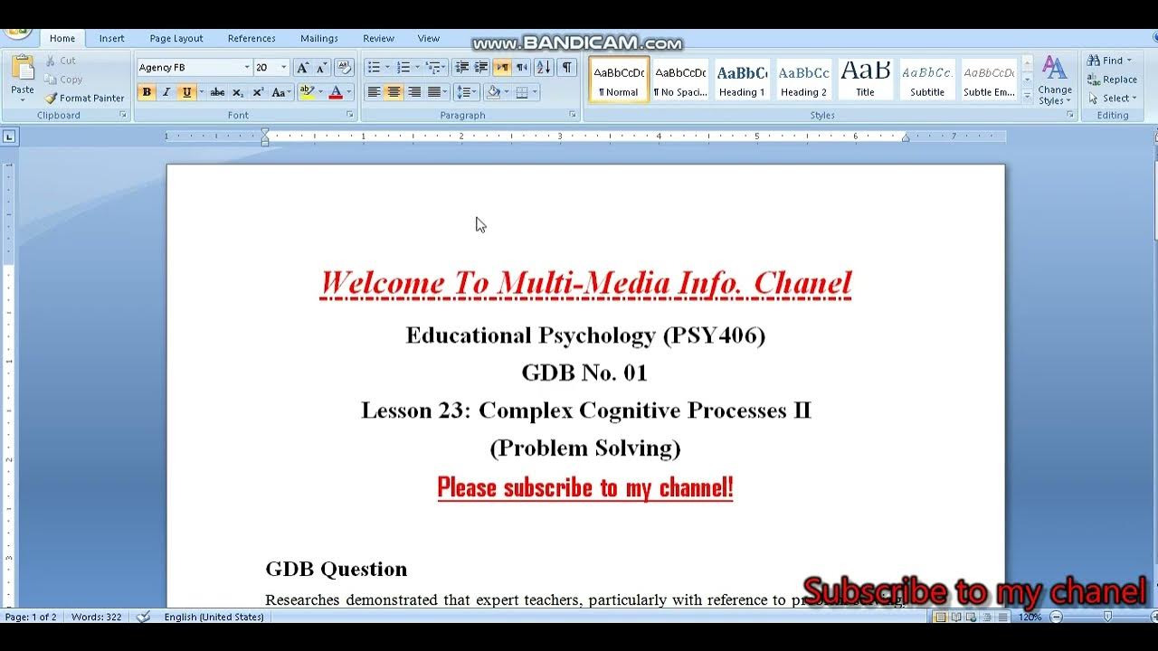 PSY 406 Correct GDB no. 1 Solution Spring 2023 || PSY 406 gdb 1 solution 2023 || psy406 gdb ...