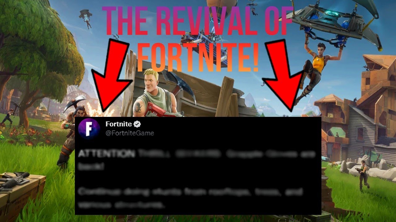 THIS Will REVIVE Fortnite!! - YouTube