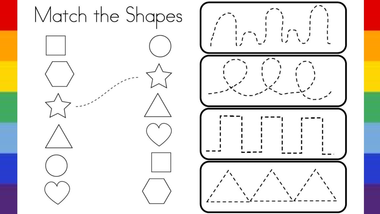 How to Draw Learn and Trace | Kids Learning Activities | Easy Drawing ...