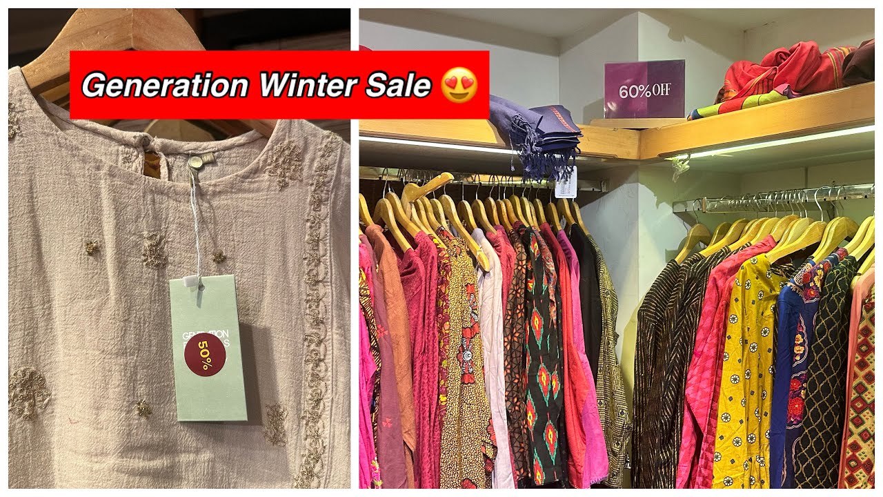 Generation Annual Winter Sale 2025 | Generation 60% Off - YouTube