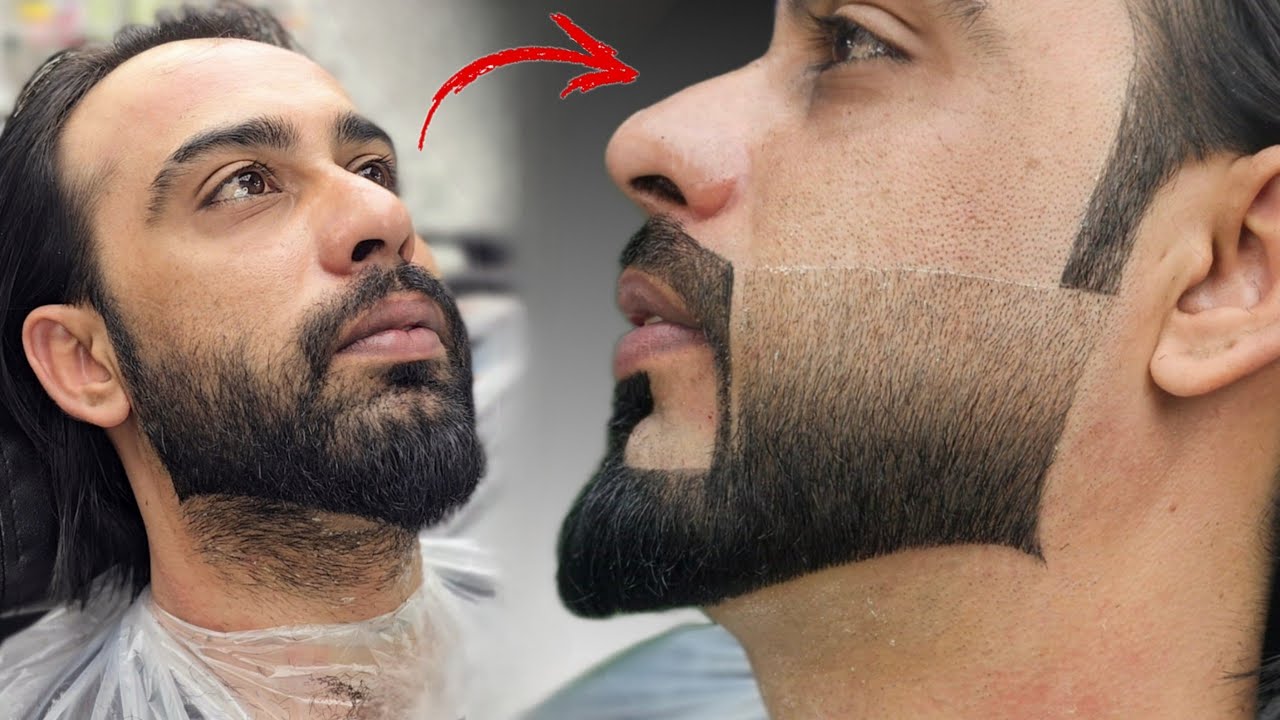 BEARD 🔥 STYLES FOR MEN | Talented Barber Beard Cut Style | Dadhi ...