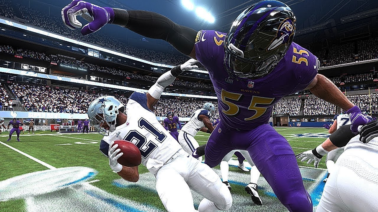 DALLAS COWBOYS VS BALTIMORE RAVENS - MADDEN 20 - SUPER BOWL - LIVE ...